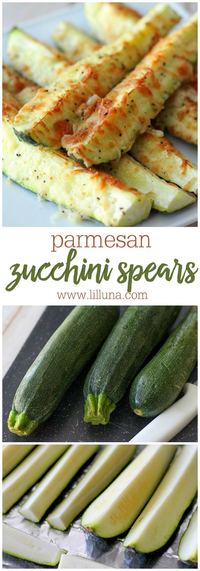 Parmesan Crusted Zucchini Recipe Zucchini Recipes Baked Recipes Food