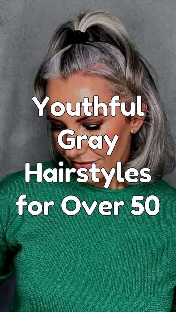 50 Youthful Gray Hairstyles For Over 50 Grey Curly Hair Grey Hair