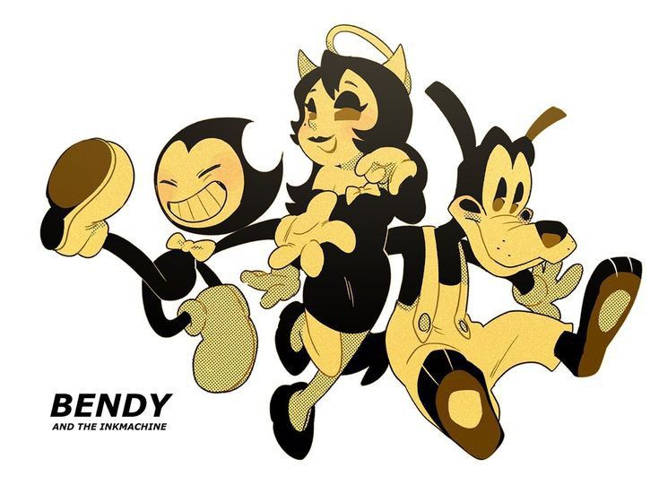 Пин от пользователя Danice на доске Bendy And The Ink Machine Милые рисунки Digi марки