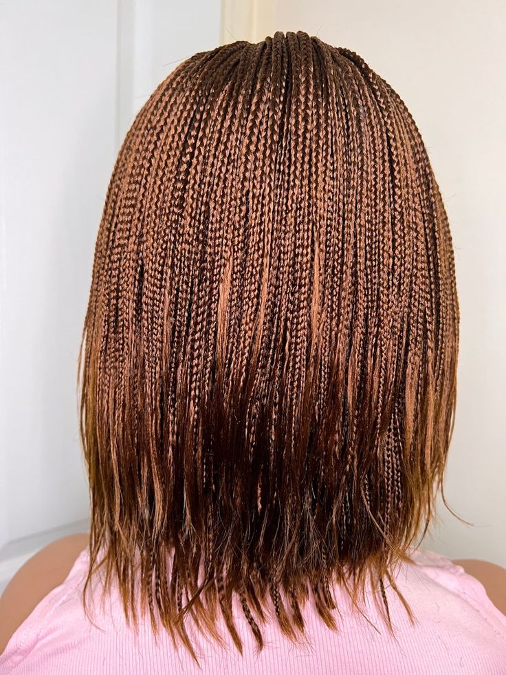 Ready To Ship Tiny Box Braided Feathers Wig With Ghana Weaving Etsy