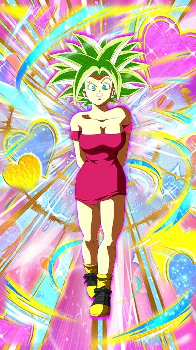 Kefla Super Saiyajin Legendario Personajes De Dragon Ball Fondo De
