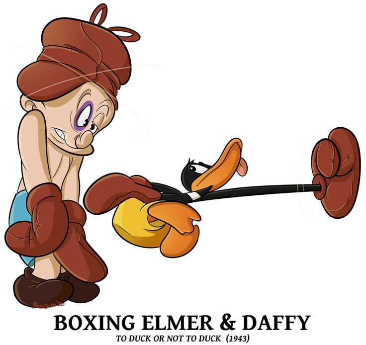 1943 Elmer N Daffy By Boskocomicartist On Deviantart Old Cartoon Network Old Cartoons
