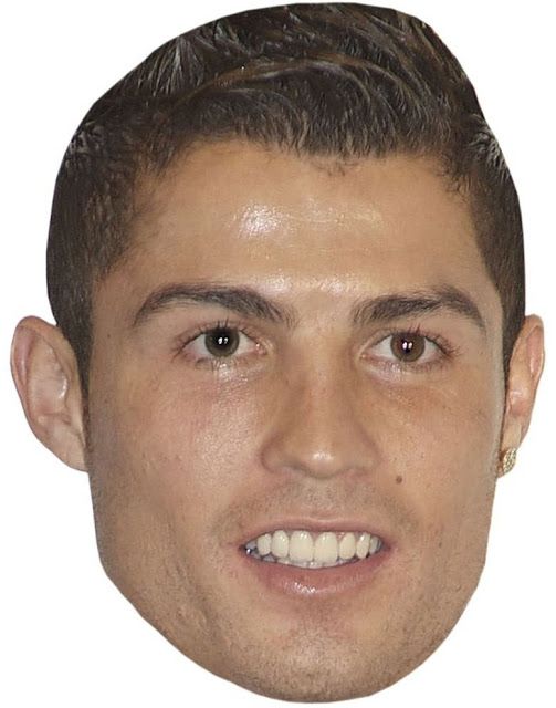 Máscaras De Cristiano Ronaldo Para Imprimir Gratis Anne Geddes Ashton Kutcher Cristiano