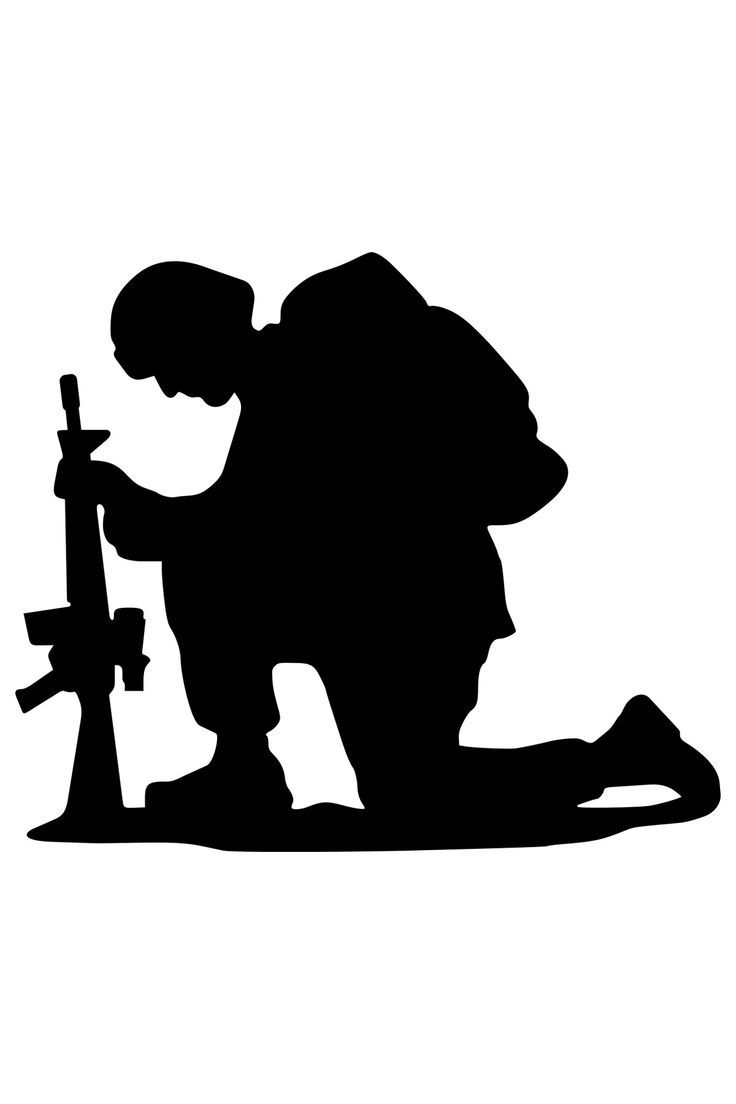 Soldier Silhouette Kneeling Png Soldier Silhouette Kneeling Png