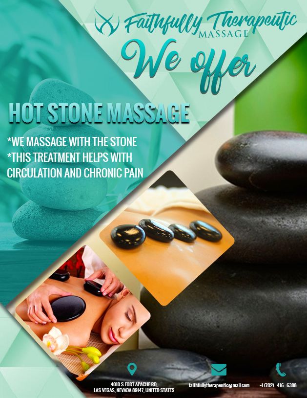 Pin By Jm Vin On Flyer Mockups Hot Stone Massage Hot Stones Flyer Mockup