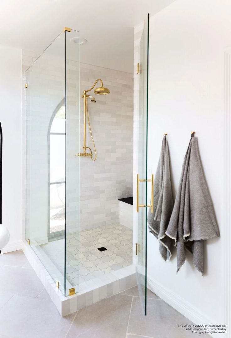 Cloe 2 5 X 8 Ceramic Tile In White In 2021 Master Bathroom