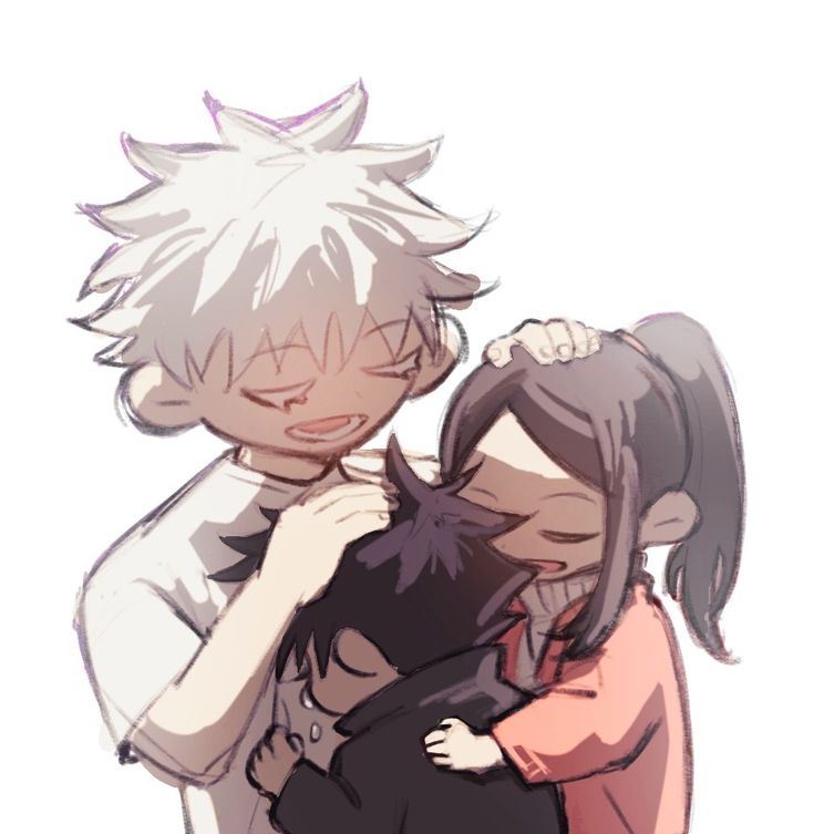 Gojo And Megumi Tsumiki ♡ Dibujos Dibujos Divertidos Ilustraciones
