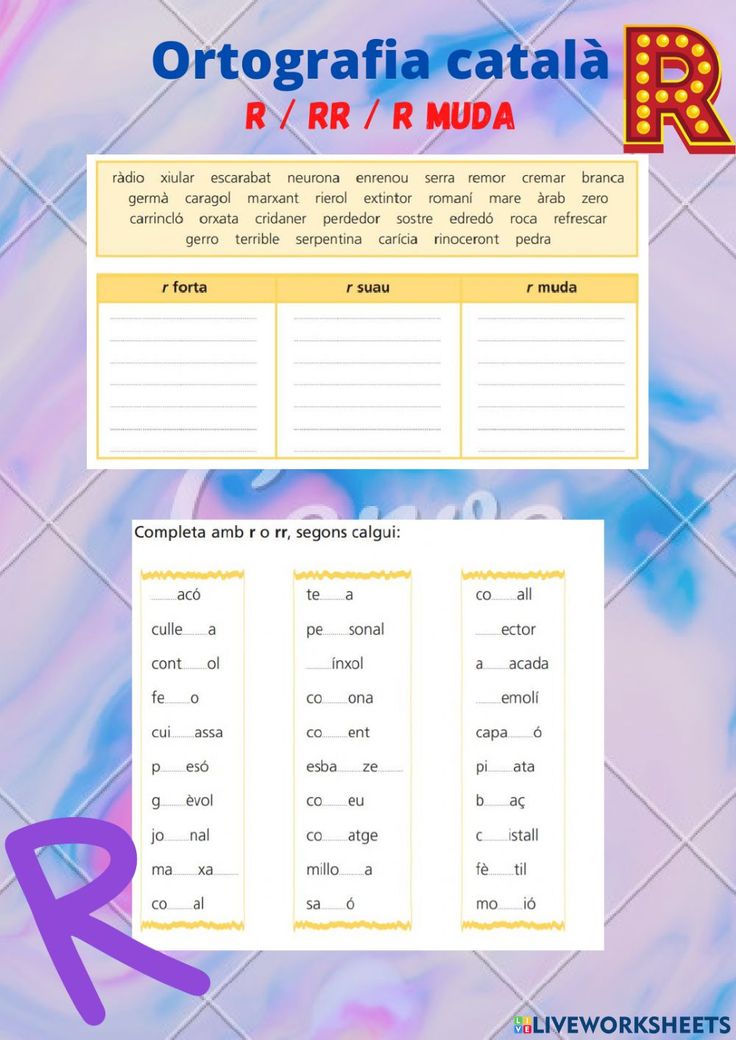Ficha online de Ortografia para 4t primària. Puedes hacer los ... Ficha online de Ortografia para 4t primària. Puedes hacer los ...