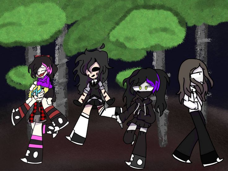 Stasy Nina Hannah Lolla Foster Creepypasta Characters Creepypasta Girls Creepypasta