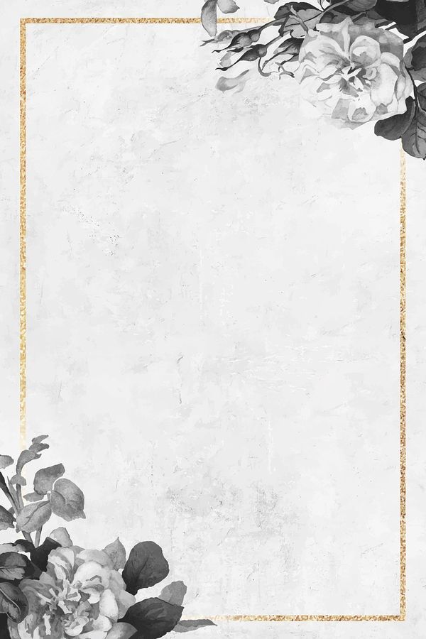 Blank Floral Shimmering Mobile Phone Premium Vector Rawpixel Flower Background Wallpaper