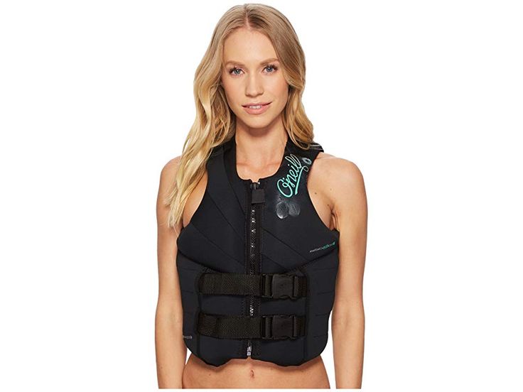 Oneill Siren Uscg Life Vest Womens Vest Black Swimwear Vest