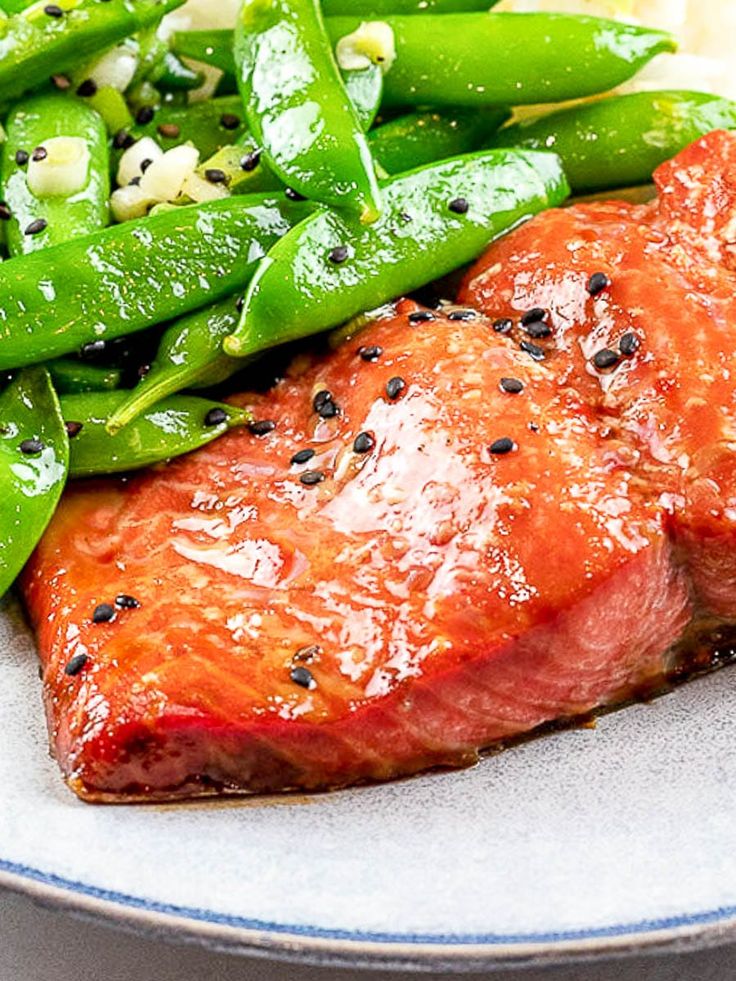 Sweet And Tangy Sticky Soy Glaze Recipe Baked Teriyaki Salmon Oven