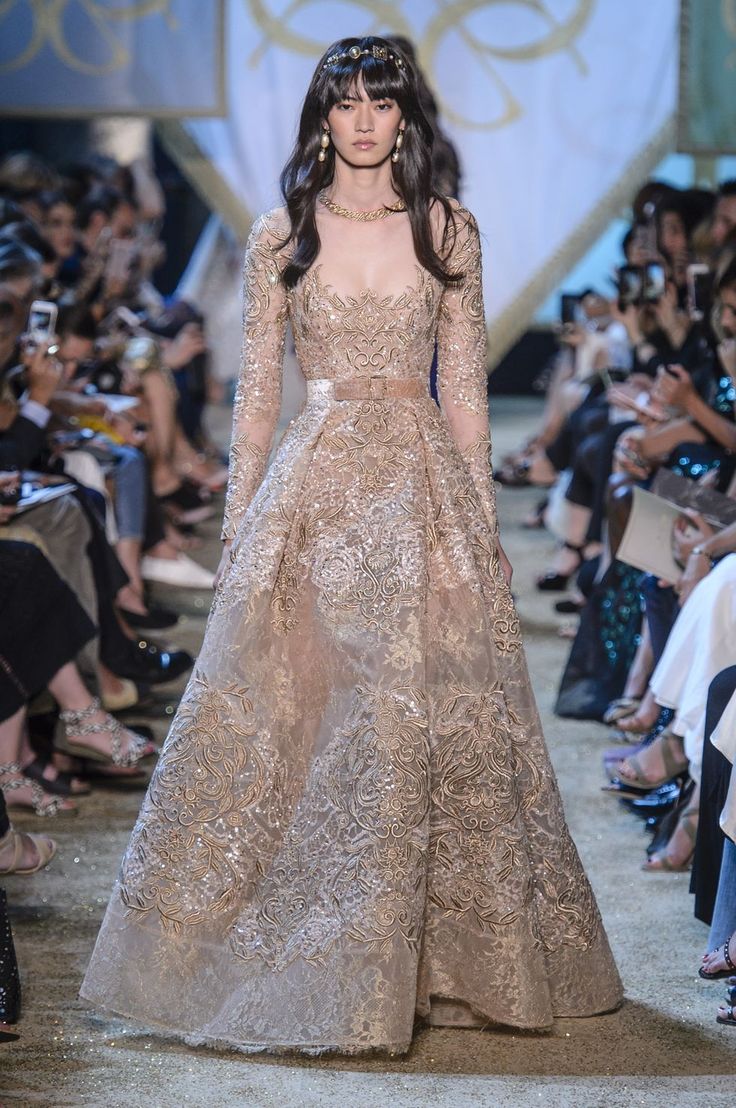 See Elie Saabs Fairytale Couture Show Fall Business Casual Outfits