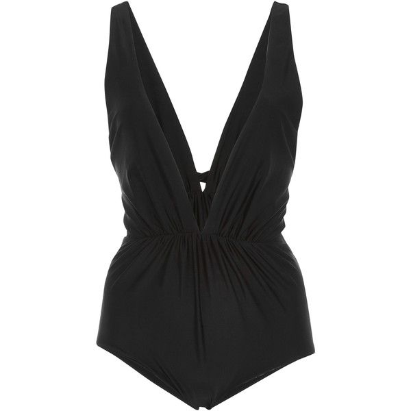 Tori Praver Andie Deep V Cheeky One Piece 160 Liked On Polyvore