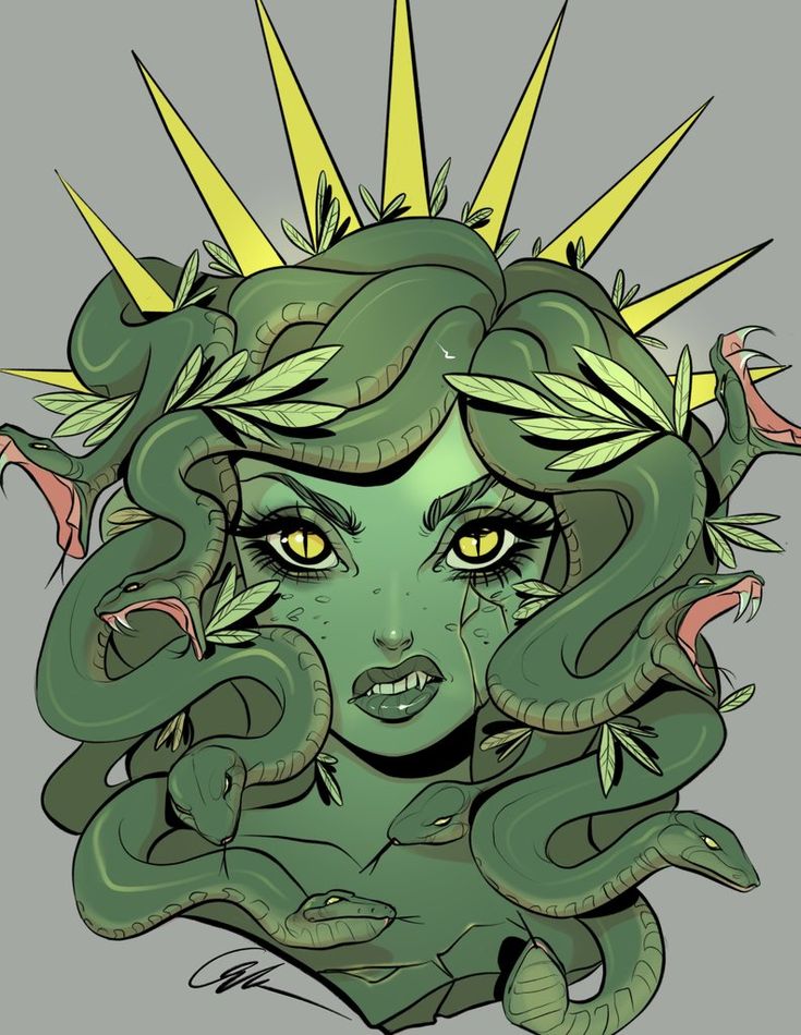 Medusa Medusa Art Character Art Medusa Drawing