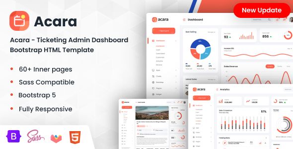 Accara Multipurpose Admin Dashboard Template