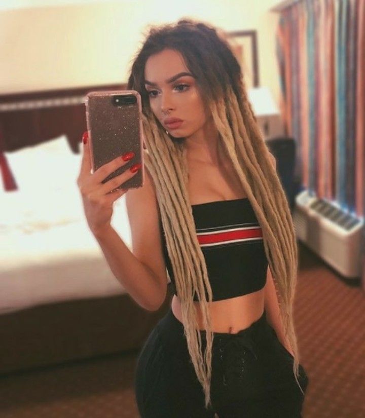 1630 Best Rasta Girls Images On Pinterest Dreadlock Hairstyles Dreadlocks And Dreadlocks Girl