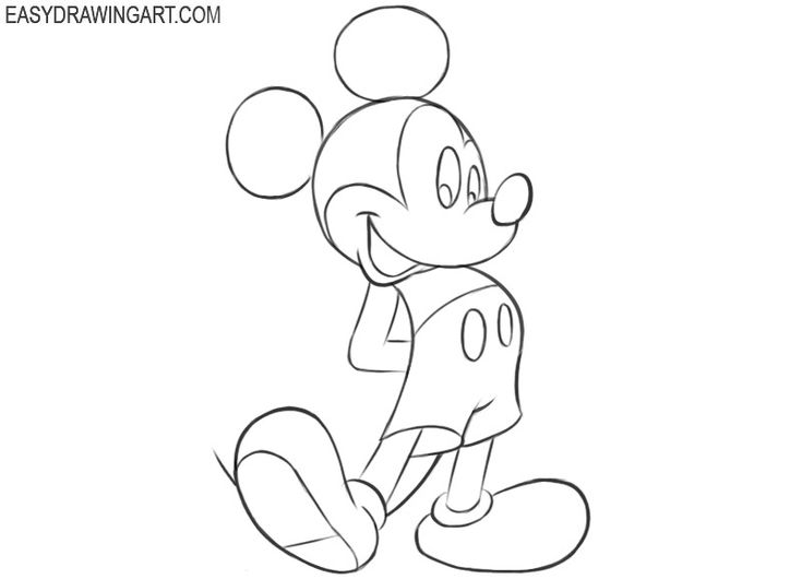 Cute Mickey Mouse Drawings