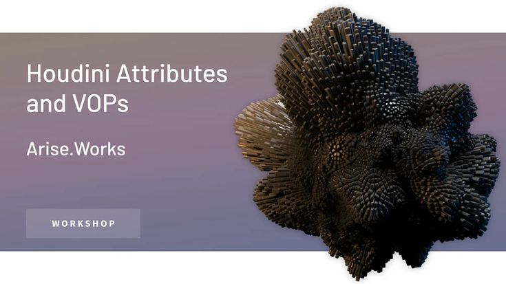 Artstation Houdini Attributes And Vops Workshop Tutorials Houdini Basic Attributes