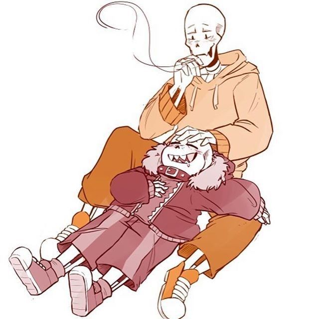 Underswap papyrus x underfell sans - titoXXX Underswap papyrus x underfell sans - titoXXX