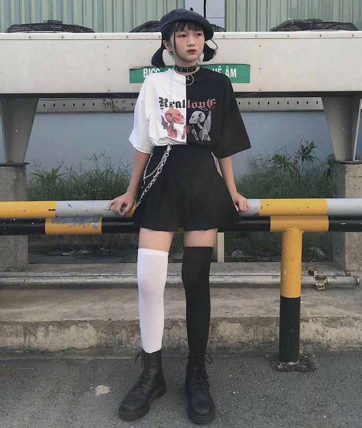Fashioninkorea Edgy Outfits Korean Outfits Ulzzang Fashion