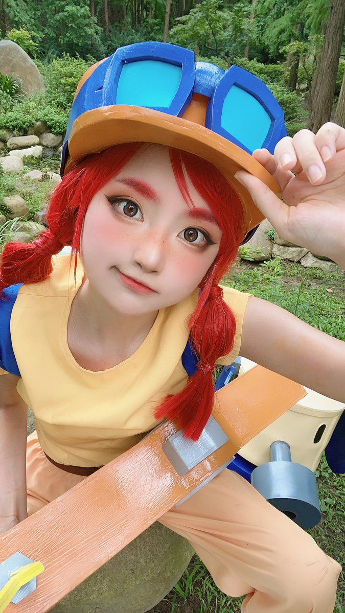 Jessie Brawlstars 小柔seeu ポートレイト コスプレ