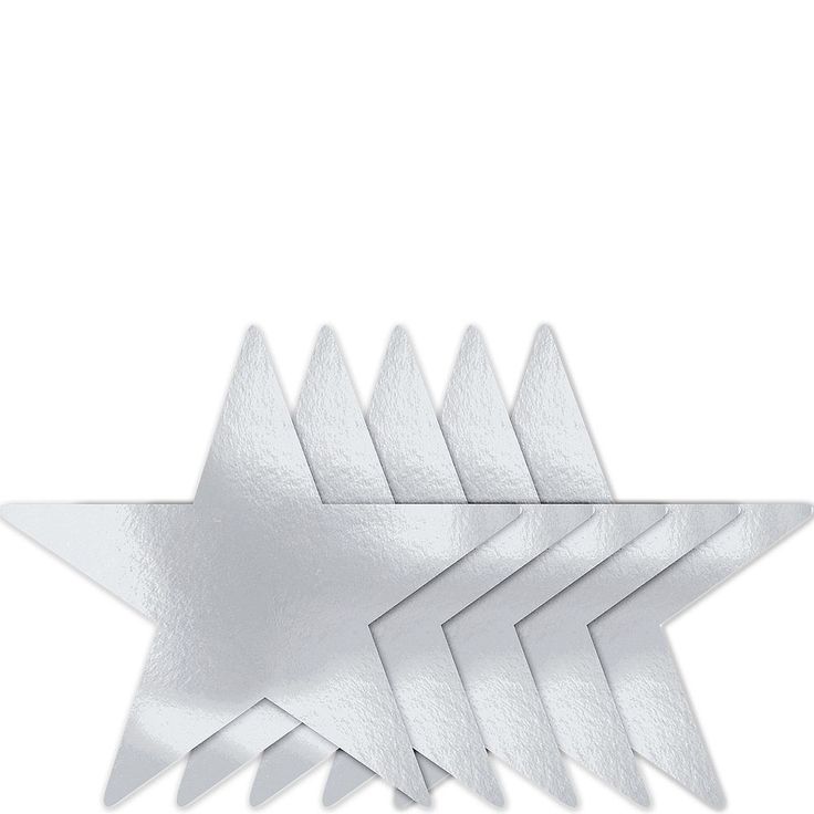 Ddaria Silver Stars Co Models Template Printable