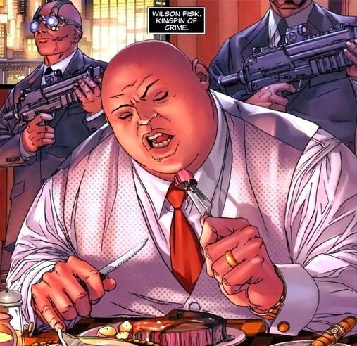 Kingpin Marvel Character Fictional Characters