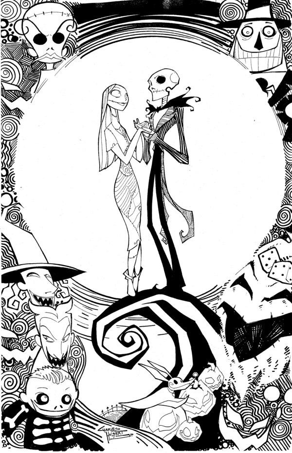 Pin Oleh Amy Henderson Di Jack And Sally Animasi Foto Lucu Lucu
