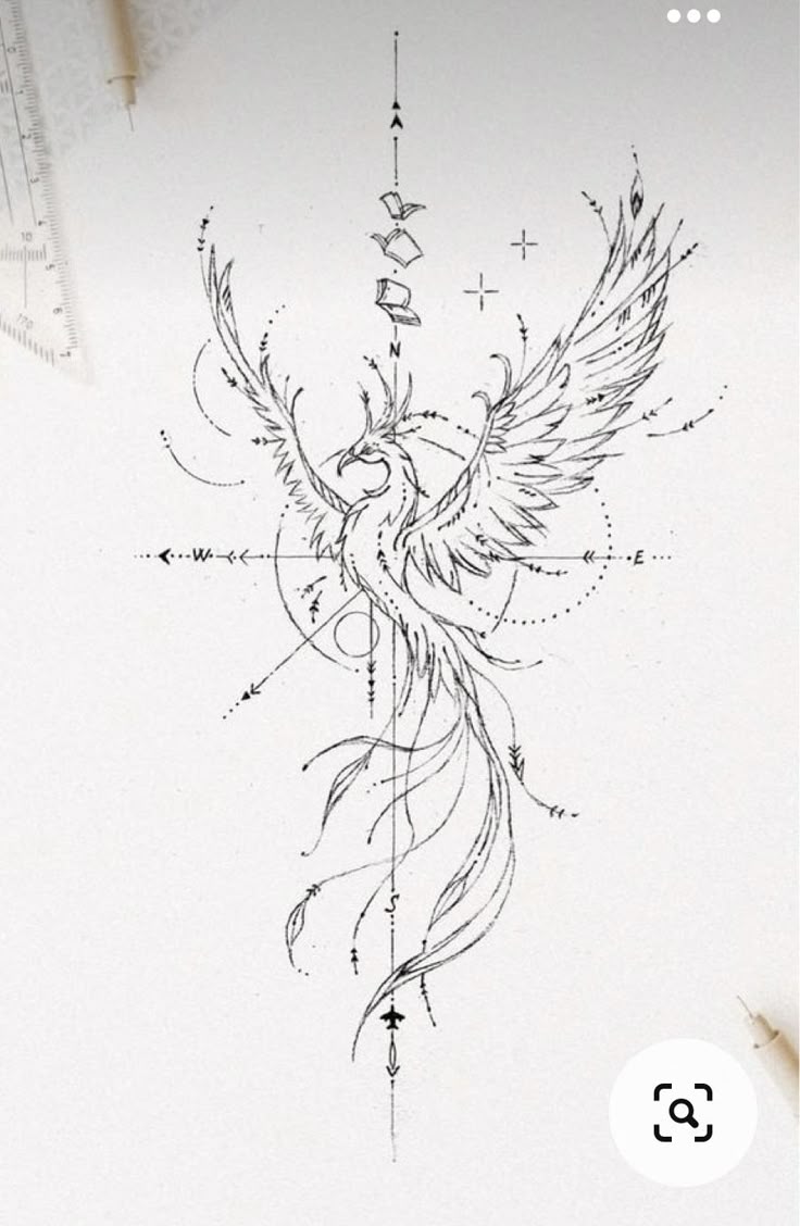 Pin By Ida Johanne Monsen Gløsen On Tattoo Phoenix Tattoo Design