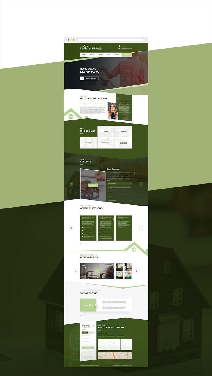 shiny trendy minimalist hall lending group company website branding ... shiny trendy minimalist hall lending group company website branding ...