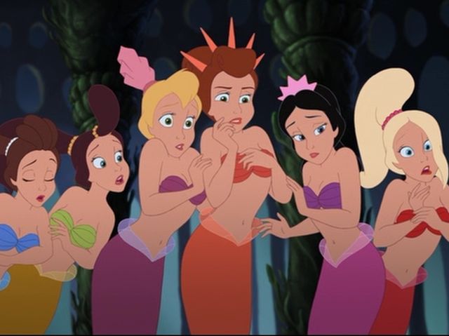 Aquata Adella Andrina Attina Alana Arista The Little Mermaid The Little Mermaid Sisters