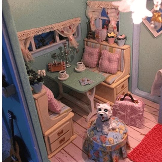 Buy Cuteroom A 016 Time Travel Diy Wooden Dollhouse Miniature Kit Doll
