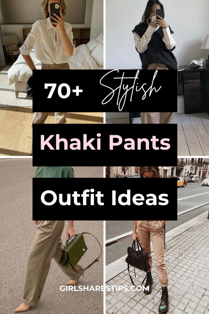 Explore These 70 Chic Khaki Pants Outfit Ideas That Will Take Your Style Game To A Whole New