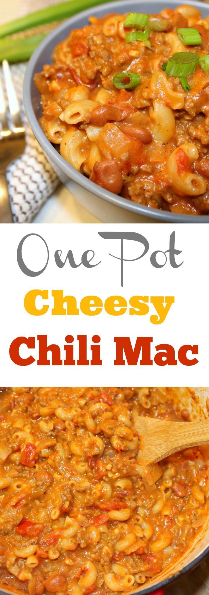 One Pot Cheesy Chili Mac - Forks 'n' Flip Flops | Recipe | Cooking ... One Pot Cheesy Chili Mac - Forks 'n' Flip Flops | Recipe | Cooking ...