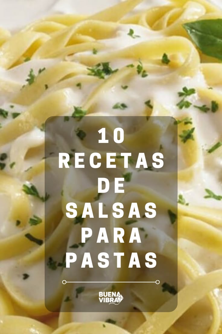 10 Recetas De Salsas Para Pastas Caseras Y Saludables Recetas Salsas