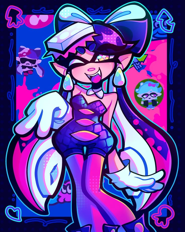 Pin By Dasmöres•™️ On Izzys Meme Corner Splatoon Cartoon Art Styles Art Reference