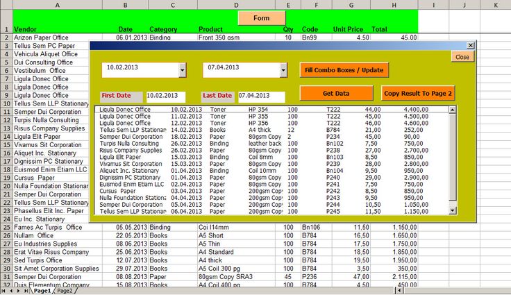 Filter Between Two Dates With Userform In Excel