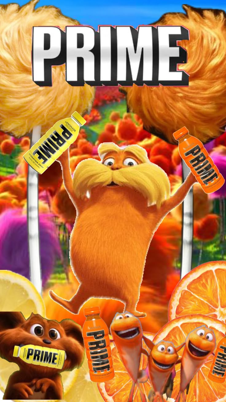 Lorax Got Some Prime He Speaks For The Prime 💛🧡 Lorax Prime Aesthetic Orange Yellow The