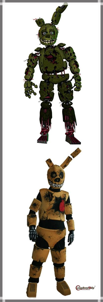 Cosplaydiy Unisex Mascot Costume Five Nights At Freddys Toy Freddy