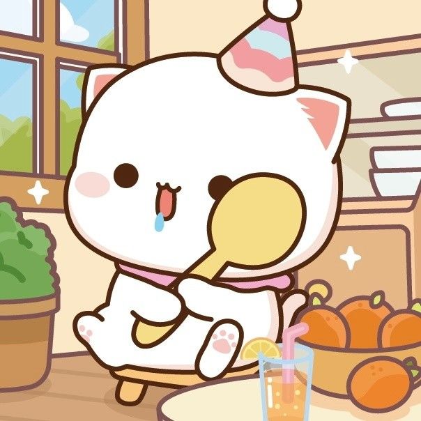 Pin By O M On Peachcat Kawaii In 2024 Cute Love Cartoons Cute Cat