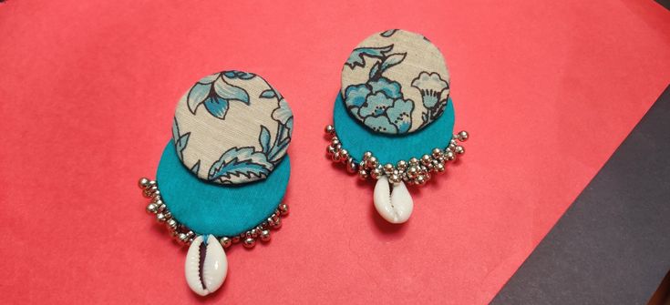 Supper Easy Diy Fabric Earringshow To Make Earrings At Home Handmade Jewellery Making