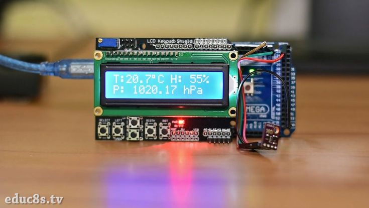 Arduino Easy Weather Station With Bme280 Sensor