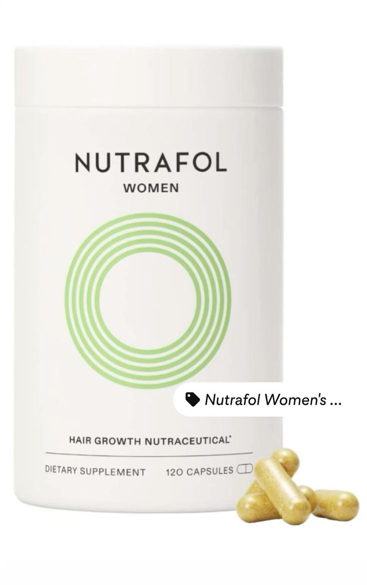 Nutrafol Womens Hair Growth Supplements Ages 18 44 Clinically Proven