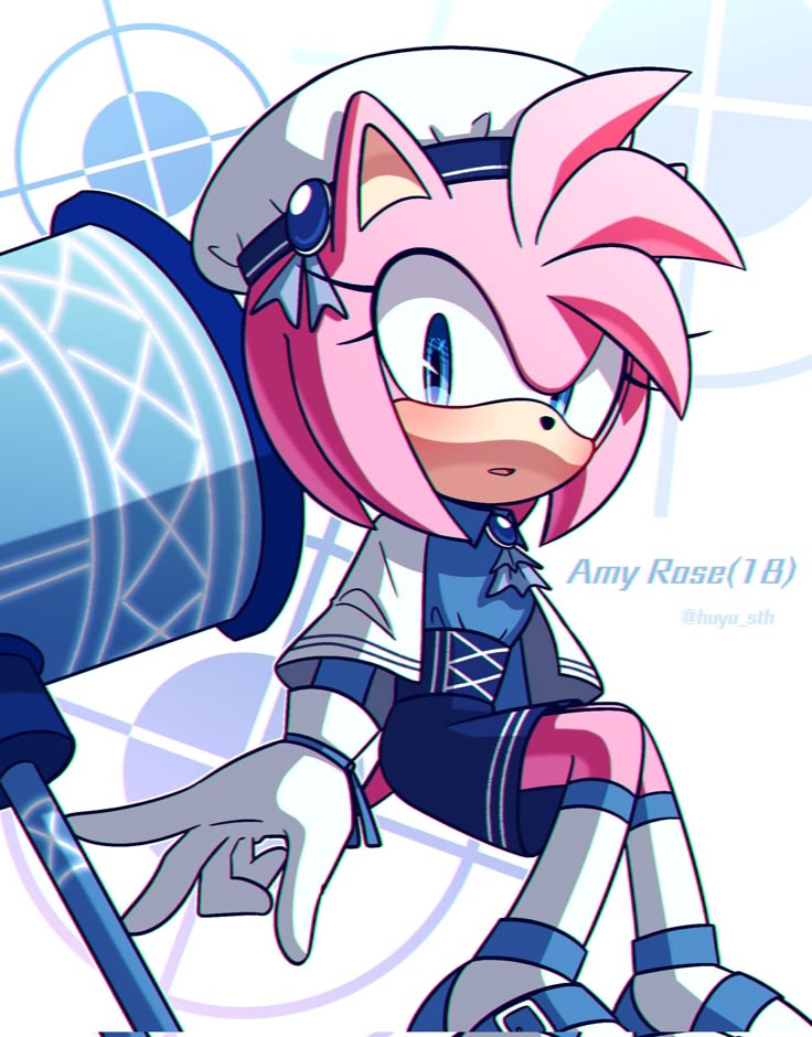 Pin By Lizzyko On Sonic Rosé Fanart Cute Drawings Amy The Hedgehog