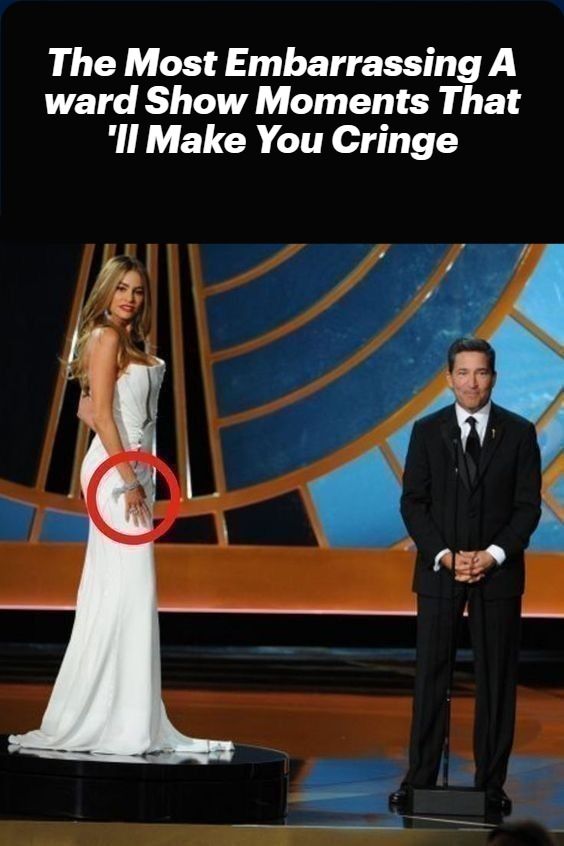 The Most Embarrassing Award Show Moments Thatll Make You Cringe
