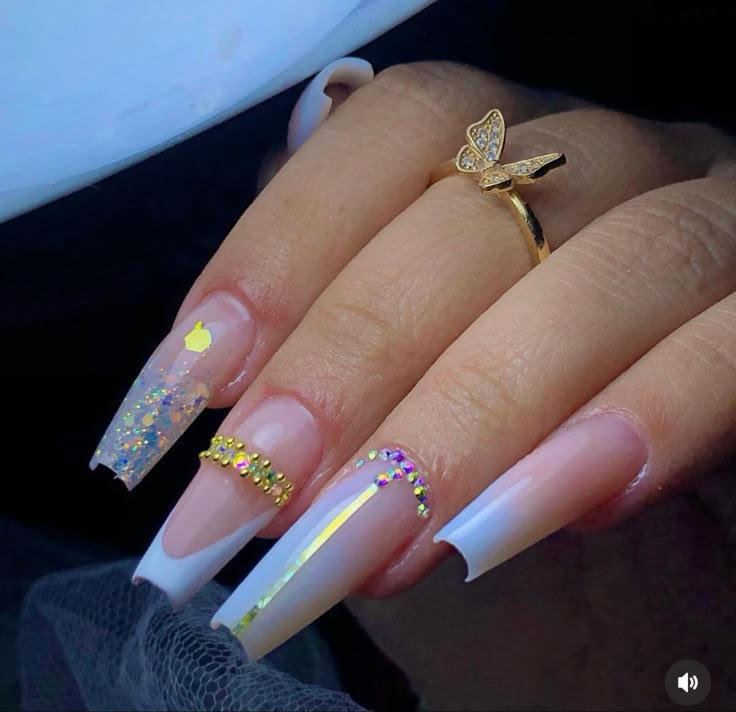 Unhas Das Mãos Gel Nails Simple Nails Stiletto Nails