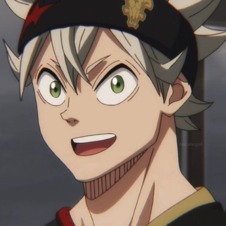 Asta Black Clover Icon Em 2021 Personagens De Anime Anime Otaku