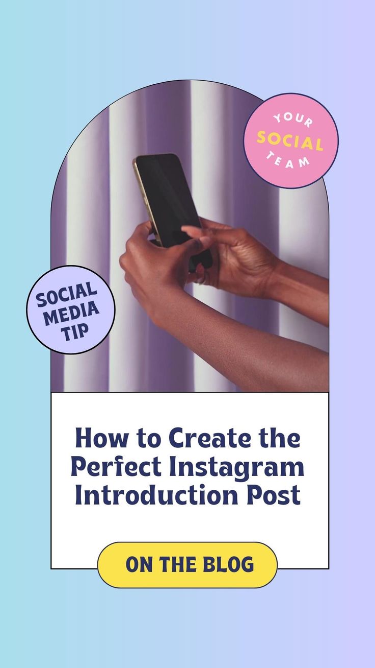 Instagram Introduction Post | First instagram post, Social media ... Instagram Introduction Post | First instagram post, Social media ...