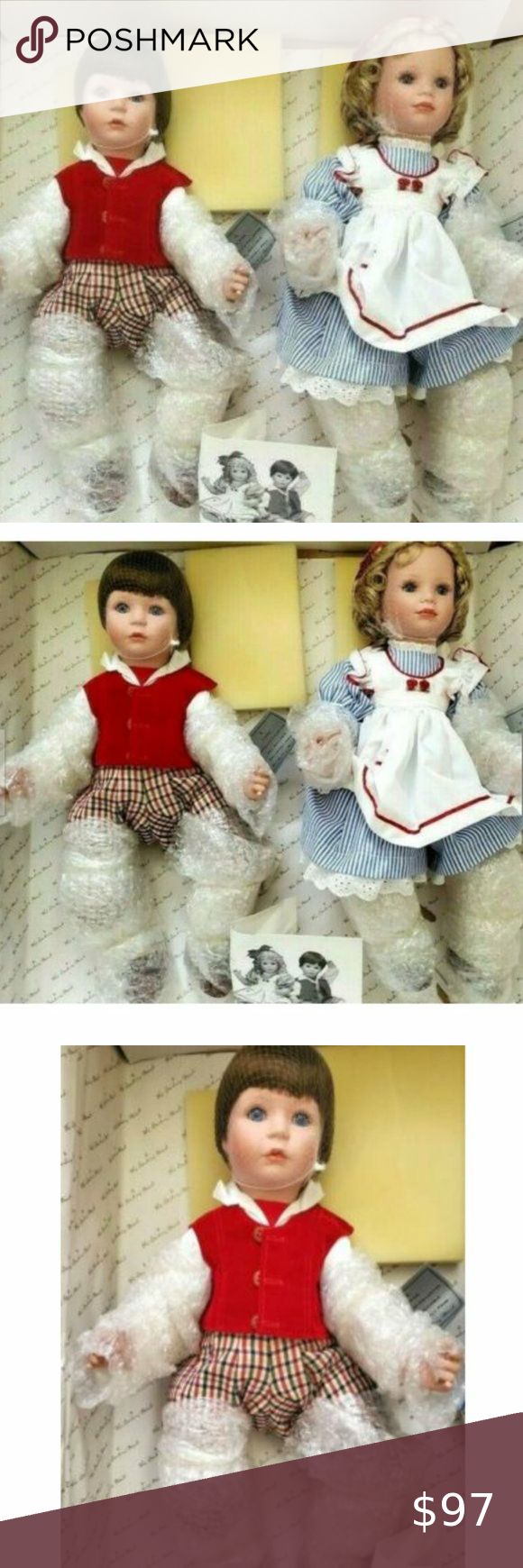 Jack And Jill Dolls New Box Danbury Mint Collection Jack And Jill Collection Danbury Mint